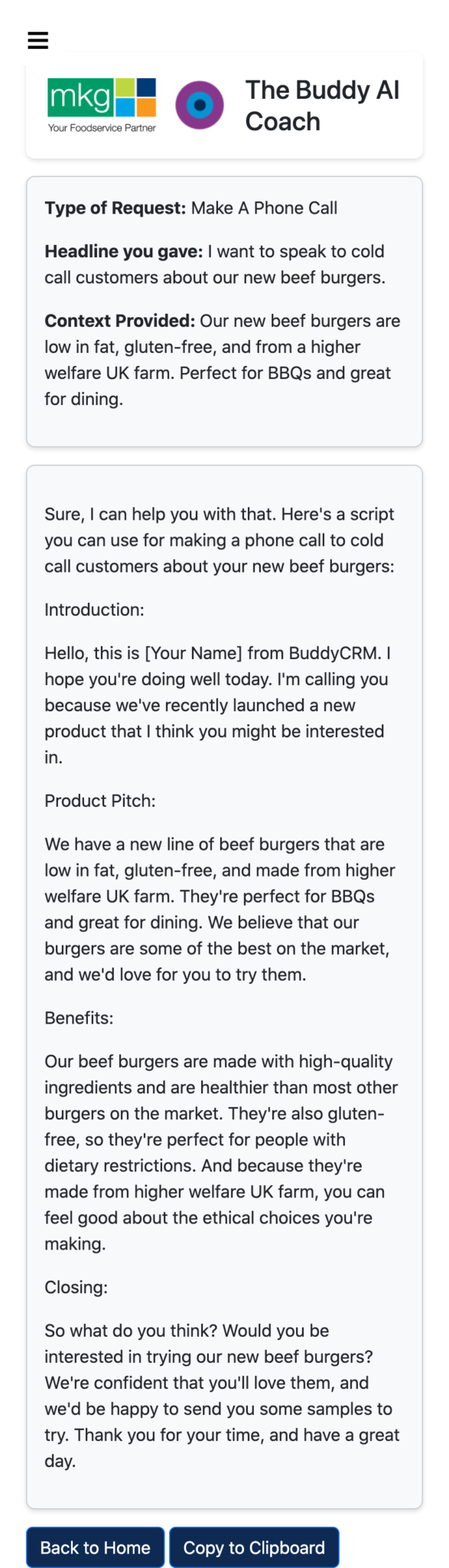 AI Sales Coach - BuddyCRM