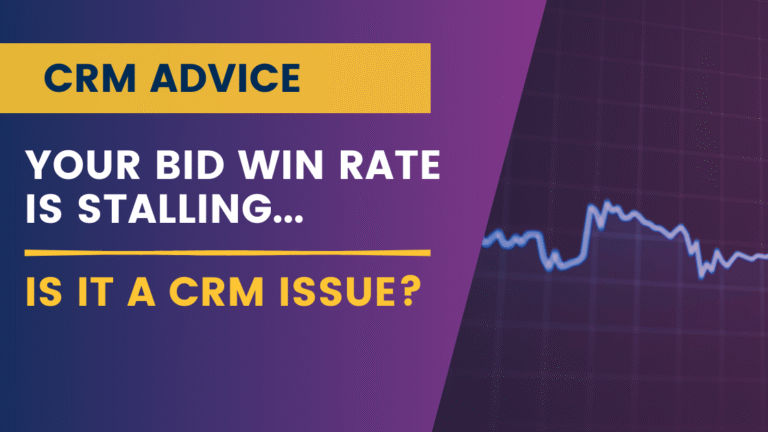 Your Bid Win Rate Is Stalling. Is It a CRM Issue? - BuddyCRM